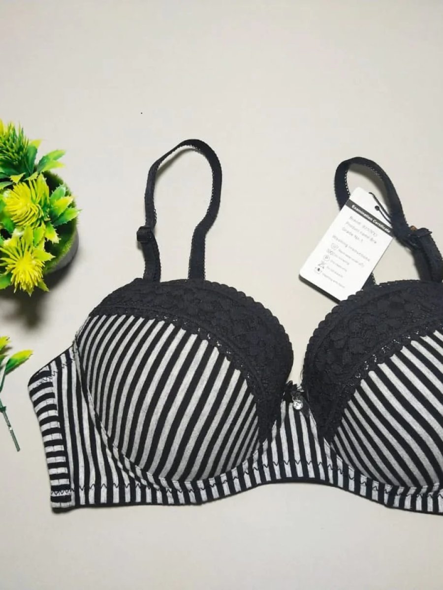 Sexy lace wireless padded bra