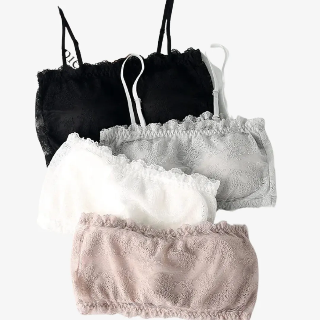 Sexy Sheer Lace Push-Up Bra for Women